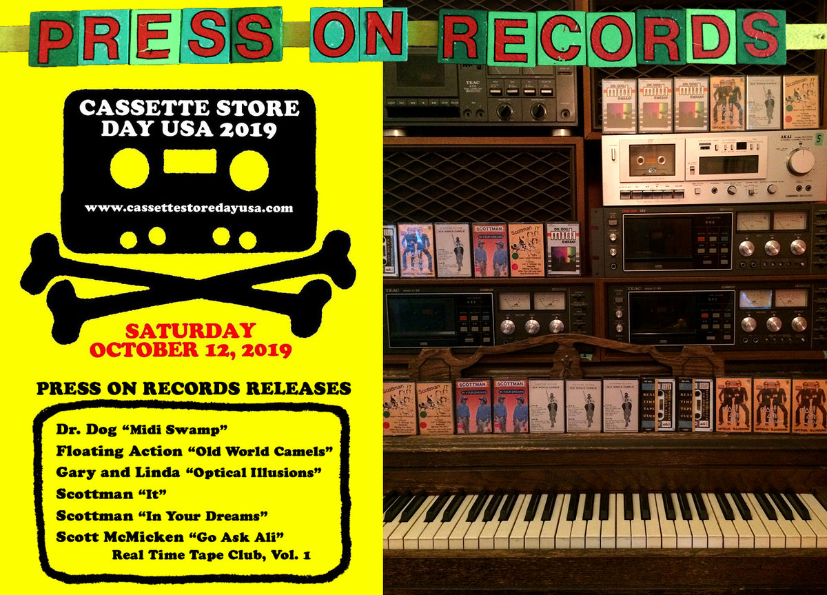 Cassette Store Day - 1 Month Away – Press On Records