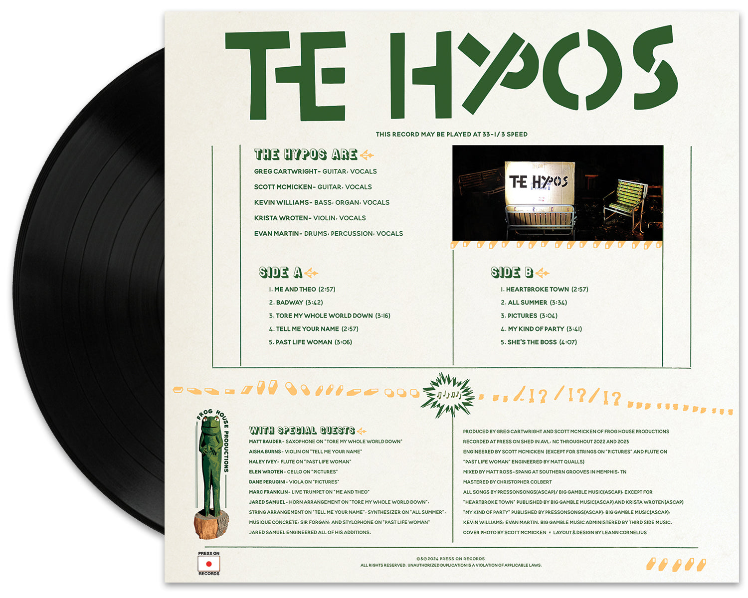 The Hypos – Press On Records
